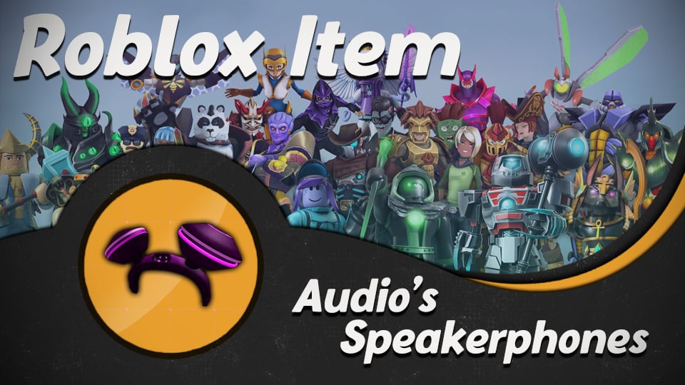 Roblox Virtual Item - Audio's Speakerphones (Code Sent Instantly) - In...
