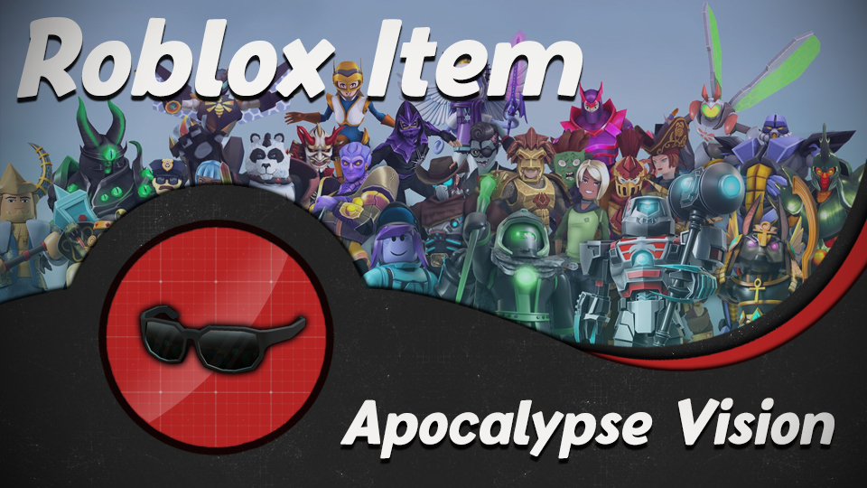 Roblox Virtual Item - Apocalypse Vision (Code Sent Instantly) - Ingame...
