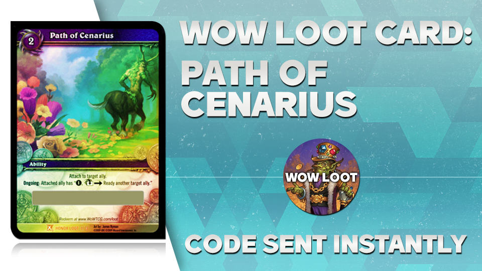 WoW: Path of Cenarius - Digital Code [Instant] - In-Game Items